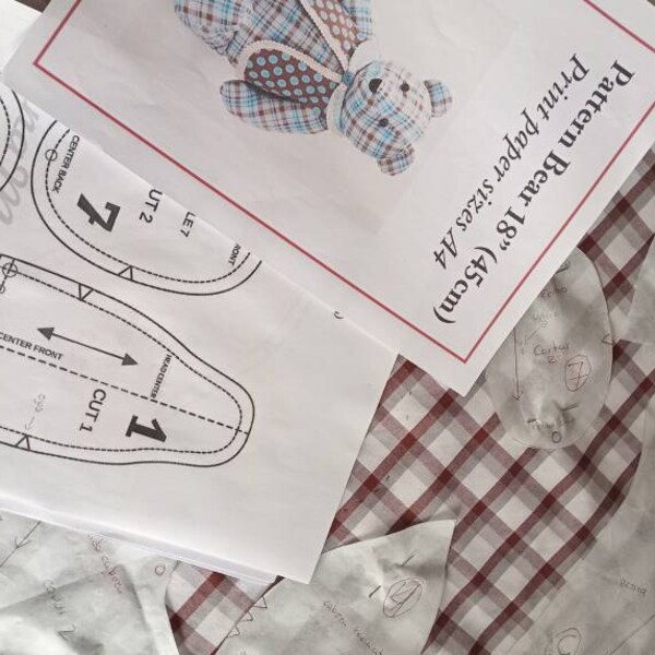 Memory Elephant Sewing Pattern and Tutorial DIY Stuffed Elephant Keepsake Memory Toy PDF Pattern ...