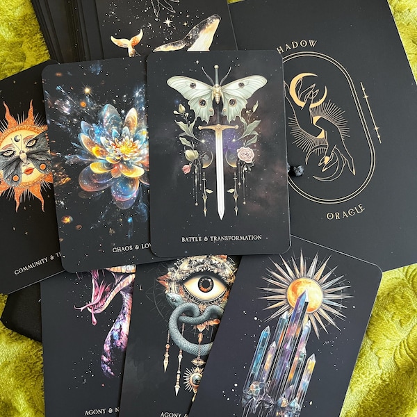 Shadow Oracle Cards + Guidebook • Part of the Ascension Tarot ...