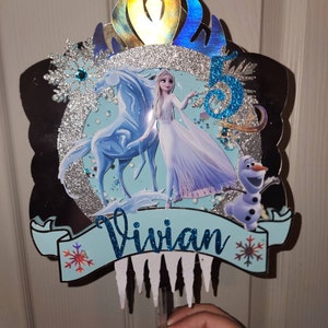 Frozen Cake Topper-frozen 2 Cake Topper-lights Up Frozen Party Package ...