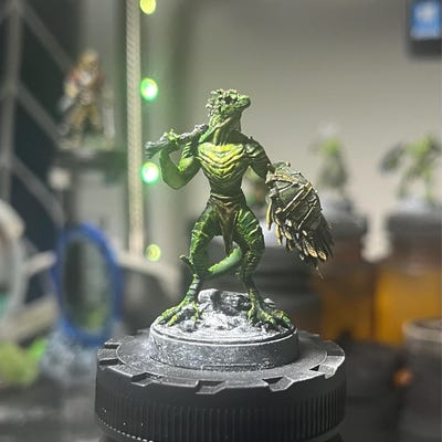 Human Fighter Eldritch Knight Witcher Geralt Monster Slayer Ranger 28mm ...