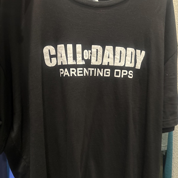 Call of Daddy Shirt, Fathers Day Shirt, Fathers Day Ideas, Gamer Dad ...
