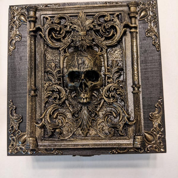 Unique Gothic Halloween Vampire Bat in Ornate Frame Arch Window Wall ...