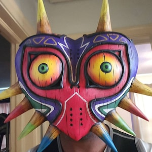 The Legend of Zelda: Majora's Mask Woodlike Wearable Mask Replica - Etsy