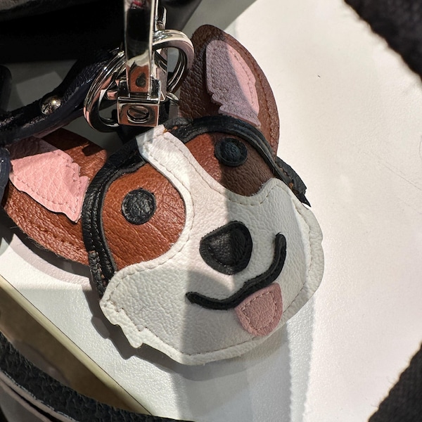 Cute Hummingbird Keychain, Hummingbird Bag Charm, Faux Leather Animal ...