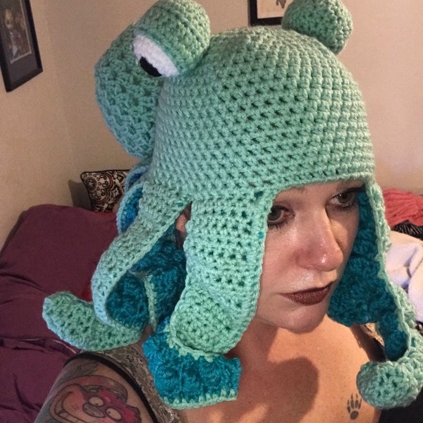 Octopus Hat - Octopus Beanie - Octopus Cosplay - Octopus Cosplay ...