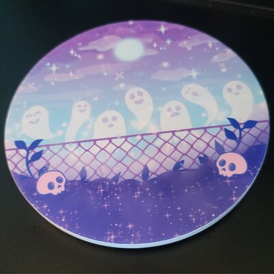 Paint Palette Cute Aesthetic Vinyl Sticker Waterproof, Waterbottle ...