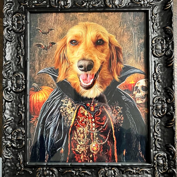 Satin Black Picture Frame- Victorian Gothic Style- A4 4x4 4x6 5x7 8x8 ...