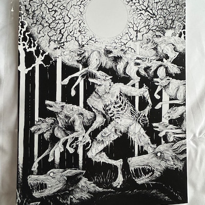 Pinhead Hell Priest Cenobite Hellraiser Horror Art Print - Etsy