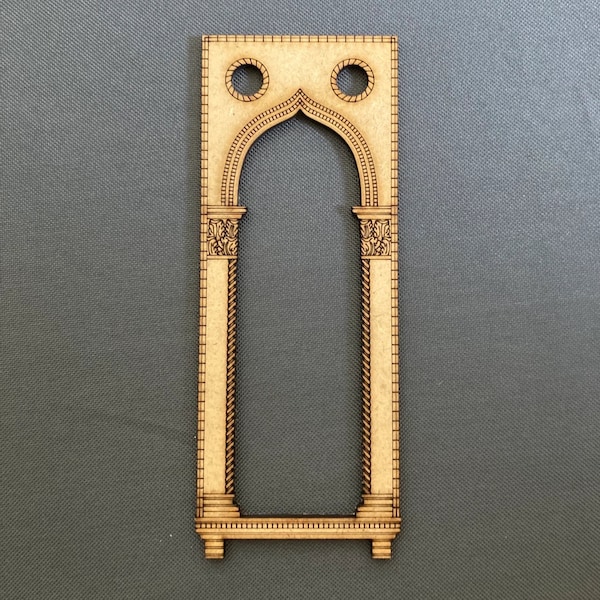 Venetian Gothic Window Cutting Files, CNC Laser Cut (digital Download ...