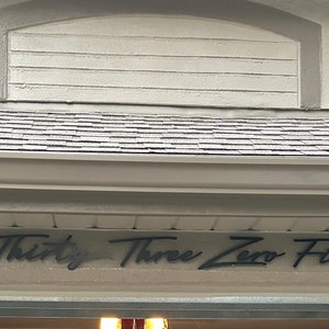 Script Address Sign script House Numbers Custom House - Etsy