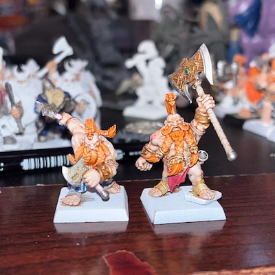 Orc Sniper and Goblin Sidekick Ork Proxy Tabletop Wargaming Malicious ...