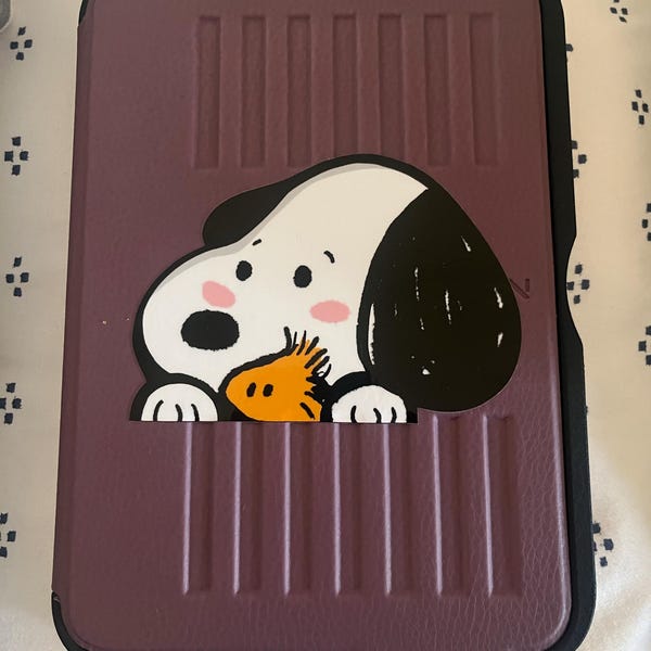 Kawaii White Cinna Bunny Peeker Sticker- Kawaii Cinna Bunny Peeker ...