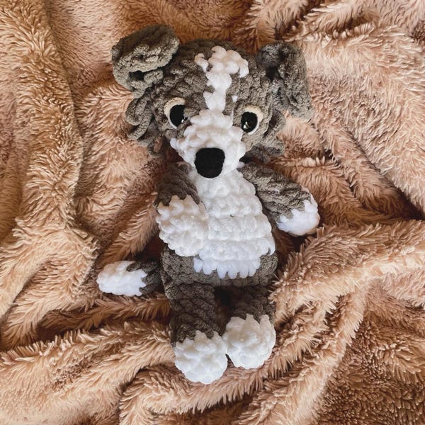 Crochet Dog Pattern Crochet Puppy Pattern: Squishy Puppy - Oreo the ...