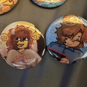 SHEDLETSKY 1x1x1x1 Pin Back Button 2.25’’ FORSAKEN - Etsy