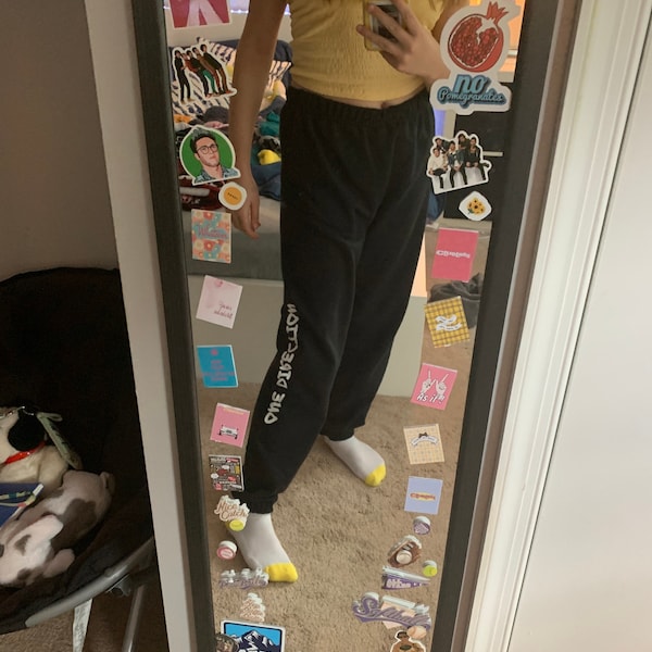 Custom Text, Logo, Design, Sweatpants: Personalized Unisex Joggers ...