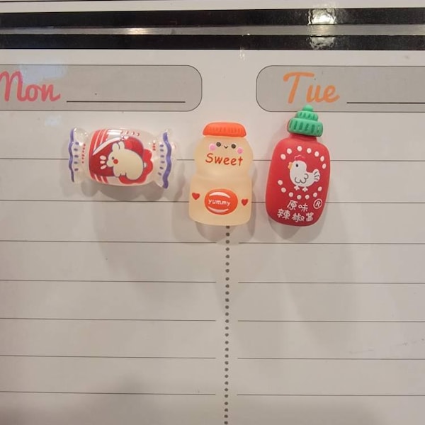 3D Asian Food Magnets | Yakult Magnet | Asian Drink Magnet | 3D Magnet ...