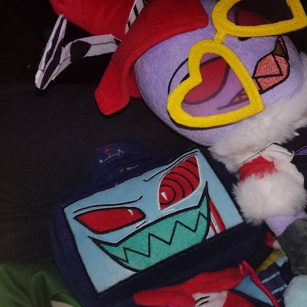 Vox Assistant | Unofficial Hazbin Hotel Plushie - Etsy