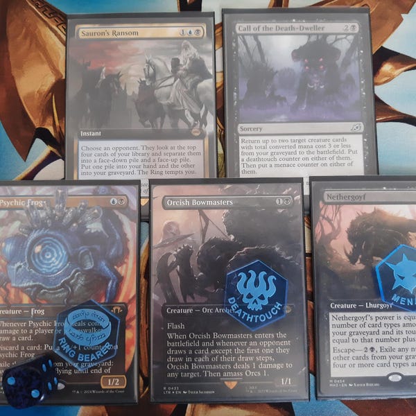 Magic the Gathering (mtg) Counters - 13 Pieces | Plastic | Laser ...