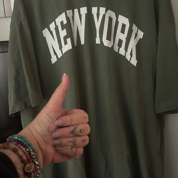 Vintage New York Shirt, NYC Tee, Distressed Graphic Tee, Retro NY T ...