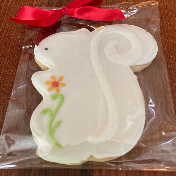 Squirrel Cookies (4" Size, Bowed) - Next Ship Date is 2/20/26 or Can ...