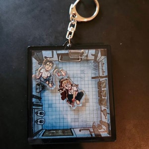 Saw Amanda Young Keychain - Etsy
