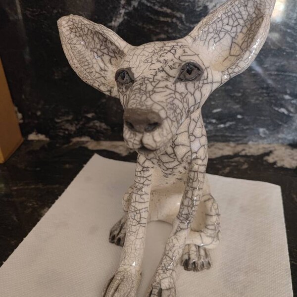 Céramic Raku the Tiger - Etsy