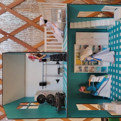 Store Room Box for 1:6 Scale Storefront Diorama Toy Store, Boutique ...