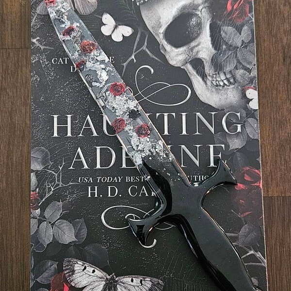 Haunting Adeline Inspired Dagger Using Charms Booklover Gift Book ...