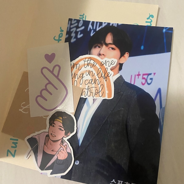 BTS Heart Lightstick Decals - Etsy