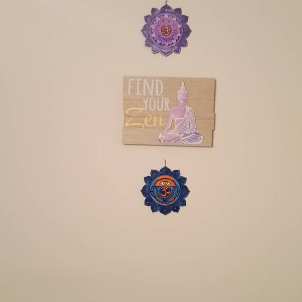 Chakra Wall Hanging,chakra Mandala,metaphysical Art, Chakra Art ...