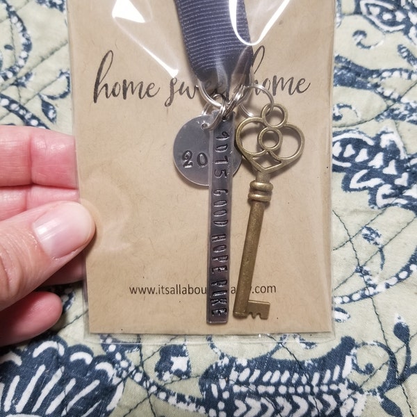 Housewarming Gift New Home Ornament Personalized, House Gifts, New Home ...