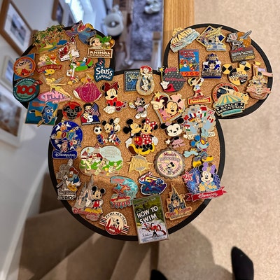 Mickey Mouse Pin Trading Board, Mickey Pin Display Board, Disney Pin ...