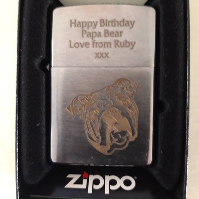 Genuine ZIPPO Brass Lighter Satin or Polished Beautifully - Etsy