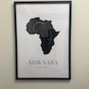 Akwaaba African Wall Art Print | Ghana Art | Ghana Poster | Ghanaian ...