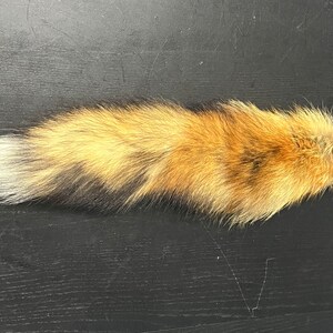 Choose Your Own, Real Fur Red Fox Tail Keychain With Swivel Clasp ...