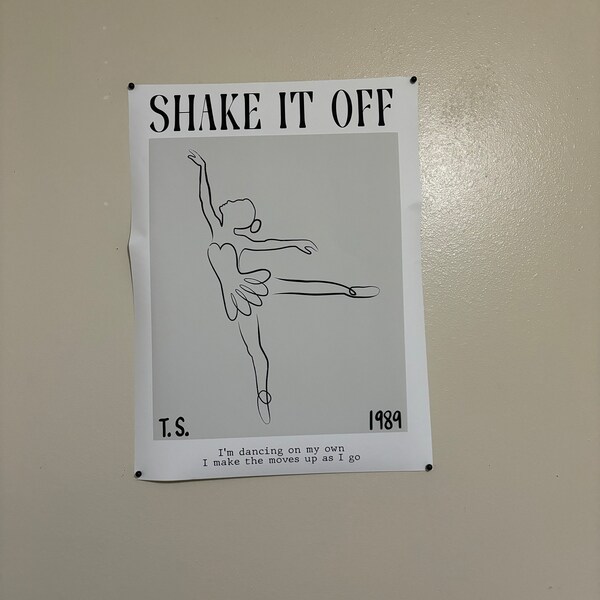 Minimalist Art Print | Taylor Swift the 1 Lyrics | If You Never Bleed ...