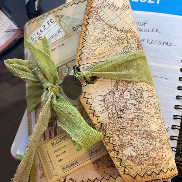Handmade Grungy Style Forgotten Diary No. 19, Tilly's Diary - Etsy