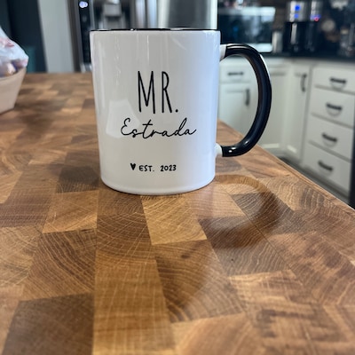 Custom Santa Mug, Personalized Holiday Mug, Santa Mug for Kids, Hot ...