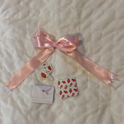 Decorator Coquette Dollette Hyperfeminine Ribbon Charm Necklace - Etsy