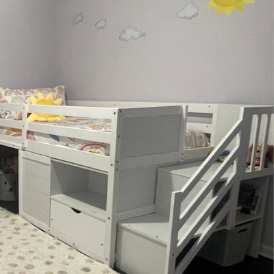 Fabric Wall Decal Nursery Decor Large Cloud Stickers Toodles Decal ...