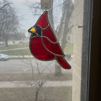 Stained Glass Pattern, Chickadee Suncatcher, Stain Glass Ornament ...