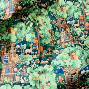 FOREST FABLES Pattern 120-19614 Forest Animals Animal Village ...