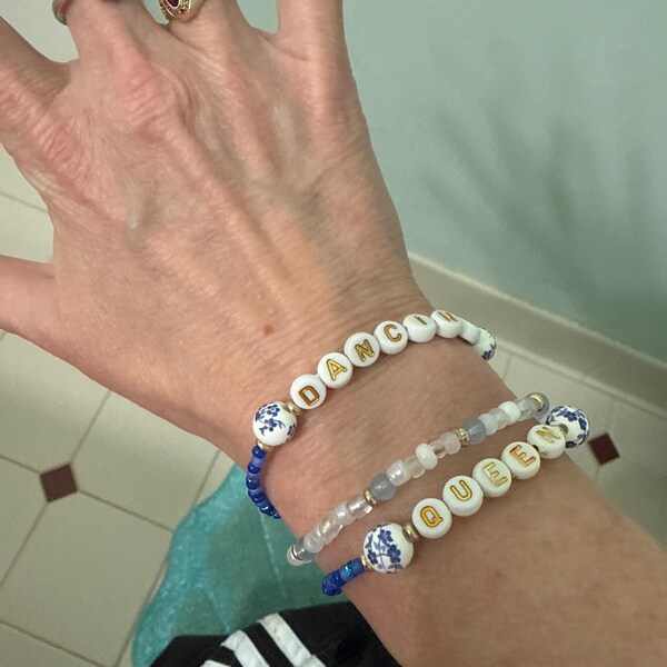 Wicked Friendship Bracelet Set, Wicked Elphaba Glinda Beaded Bracelets ...