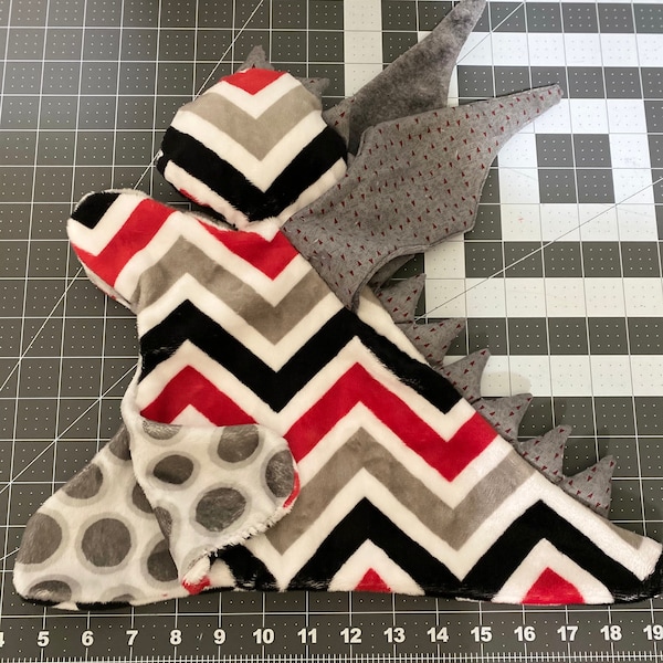 Dragon Lovey PDF Sewing Pattern With Variations for Stegosaurus and ...
