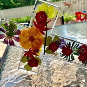 Pressed Flowers,red Rose Pressed Flowers 12 Pcs/pack, Dry Flowers,red ...