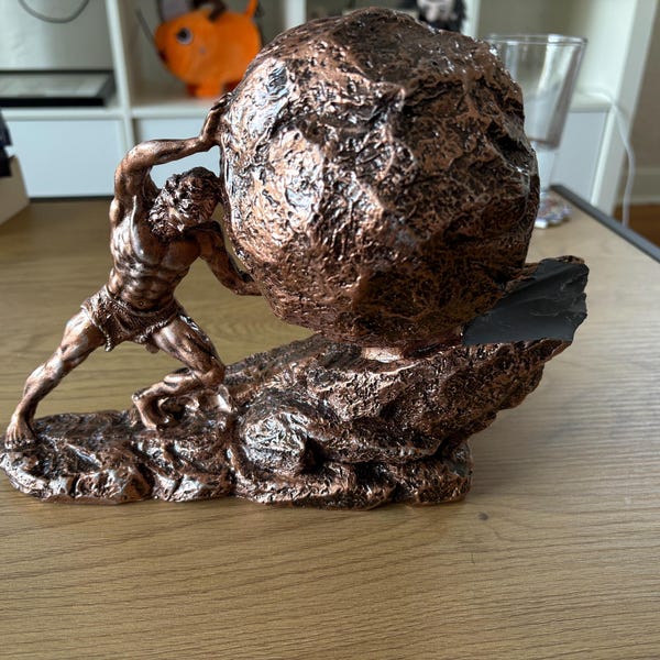 Egyptian Goddess Cleopatra Statue With Leopard Love Sculpture God ...