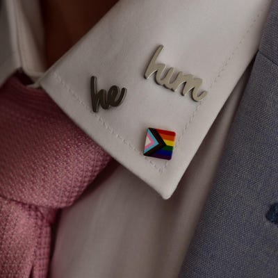 The default Trees in Plan Enamel Pin Architecture Badge Landscape ...