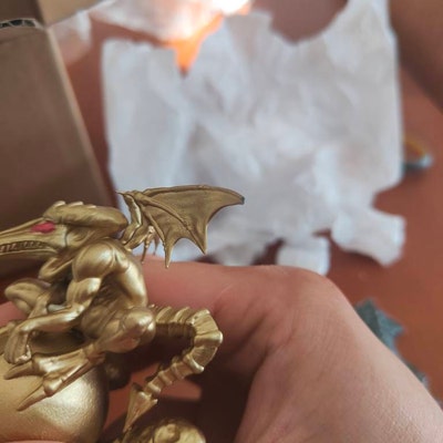 Super Metroid Golden Boss Statue Freestanding Edition - Etsy