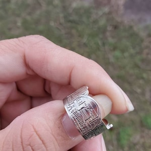 Custom City Ring Cityscape Ring Travel Ring Skyline Ring | Etsy