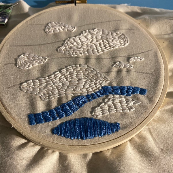 Embroidery Pattern - PDF Pattern - Digital File - Floral Patterns ...